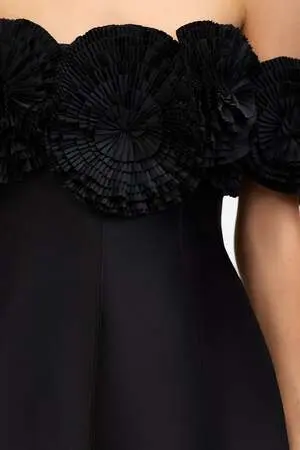 Acler Trusley Mini Dress - Black