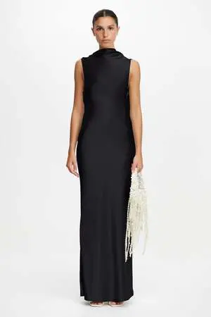 Acler Fleeden Maxi Dress - Black