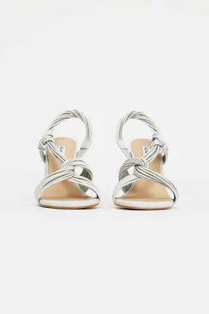 Acler Iverly Knot Wedge Sandals