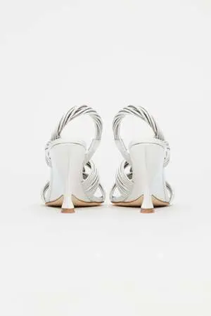 Acler Iverly Knot Wedge Sandals