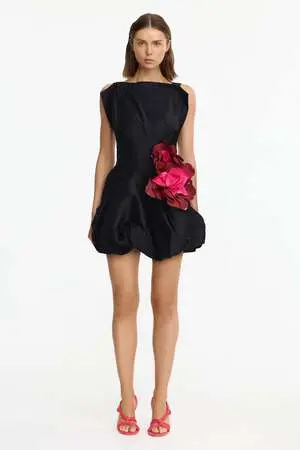 Acler Falldon Mini Dress - Black