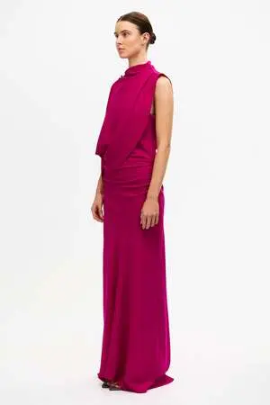 Acler Wilcott Maxi Dress - Iris