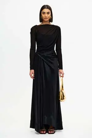 Acler Hertfordshire Maxi Dress - Black