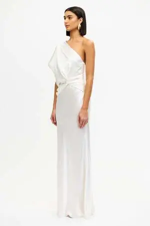 Acler Novalea Maxi Dress - Ivory