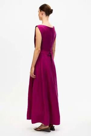 Acler Salle Maxi Dress With Gold Hardware
