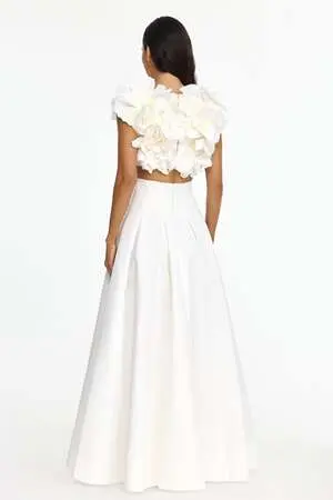 Acler Jackhill Top - Ivory