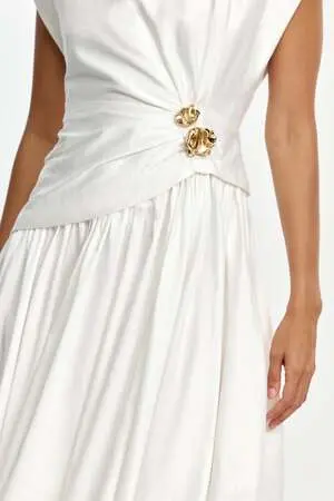 Acler Maxi Dress - Ivory
