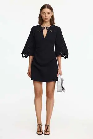 Acler Leesbrook Mini Dress - Black