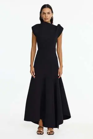 Acler Filton Maxi Dress" - Black