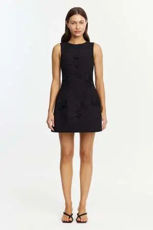 Acler Raffin Mini Dress - Black