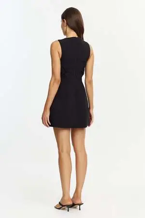 Acler Raffin Mini Dress - Black