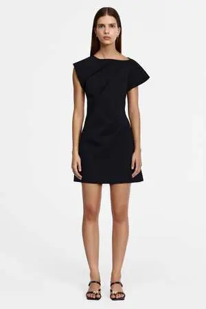 Acler Fencott Mini Dress - Black