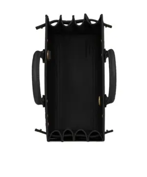 Saint Laurent Nano Sac De Jour Crocodile-effect Tote Bag - Black