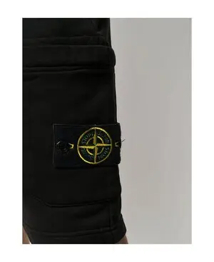 Stone Island Fleece Drawstring Shorts