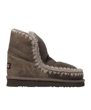 Mou Stitched Trim Slip-on Ankle Boots - Multicolor