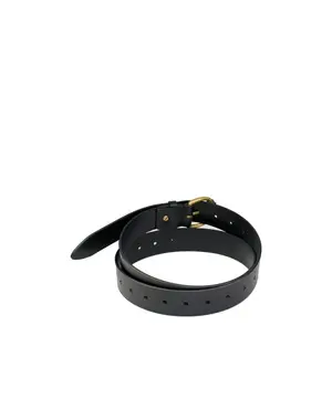 VIVIENNE WESTWOOD Wide Alex Charm Leather Belt