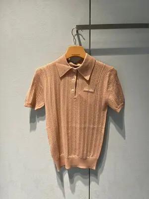 Miu Miu Cashmere Polo Sweater