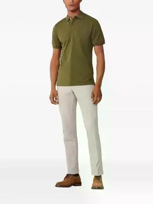 HACKETT LONDON Logo-embroidered Slim-fit Polo Shirt