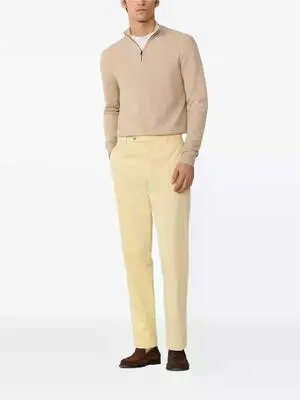 HACKETT LONDON Sanderson Tailored-fit Chinos - Yellow