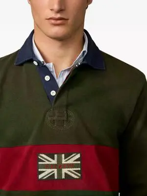 HACKETT LONDON Peaks Rugby Polo Shirt