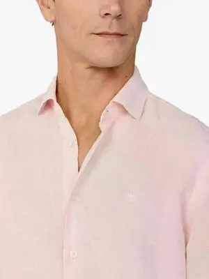 HACKETT LONDON Kent Cutaway-collar Linen Shirt