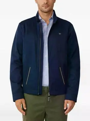 HACKETT LONDON Harrington Logo-embroidered Jacket