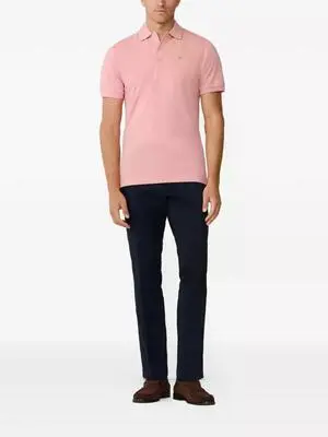 HACKETT LONDON Logo-embroidered Slim-fit Polo Shirt
