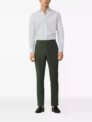 HACKETT LONDON Mini Floral-print Cotton Shirt - White