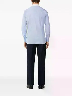 HACKETT LONDON Fine-stripe Pattern Shirt
