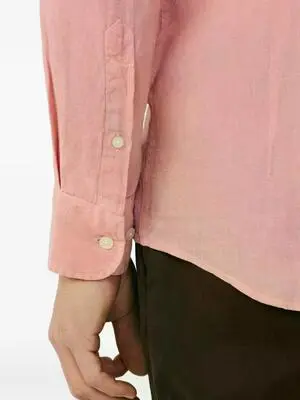 HACKETT LONDON Brompton Button-down Linen Shirt