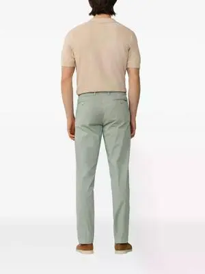 HACKETT LONDON Kensington Belt-loop Trousers - Green
