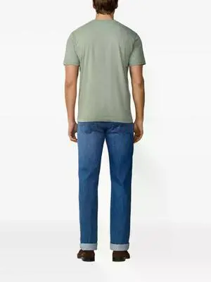 HACKETT LONDON Colour-blocked Panel T-shirt