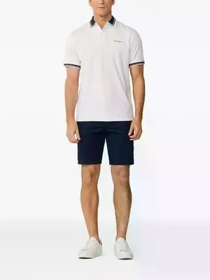 HACKETT LONDON Tipping-detail Polo Shirt
