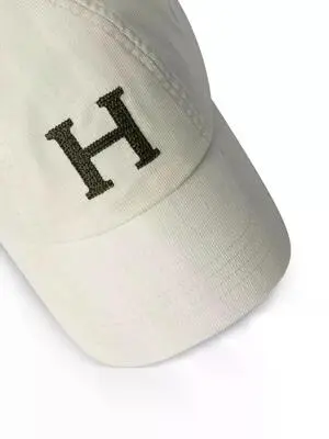 HACKETT LONDON Corduroy Embroidered-logo Cap