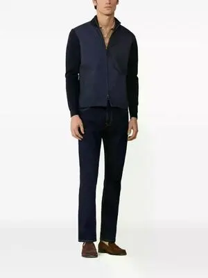 HACKETT LONDON Milano-stitch Hybrid Jacket