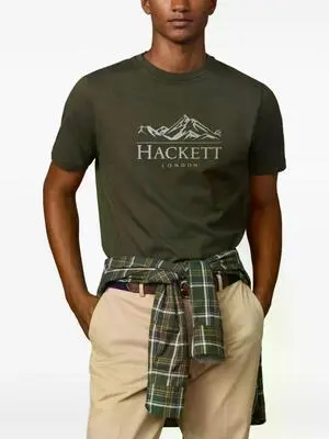 HACKETT LONDON Heritage Peaks Graphic-print T-shirt