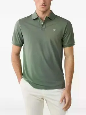 HACKETT LONDON Logo-embroidered Polo Shirt - Green