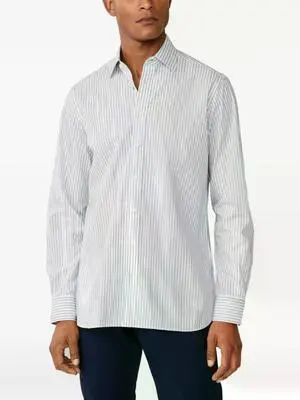 HACKETT LONDON Striped-pattern Shirt - Green