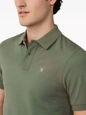 HACKETT LONDON Logo-embroidered Polo Shirt