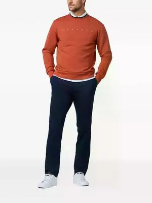 HACKETT LONDON Logo-print Crew-neck Sweater