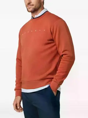 HACKETT LONDON Logo-print Crew-neck Sweater
