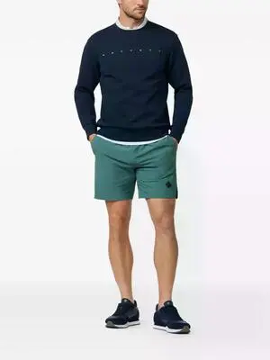 HACKETT LONDON Logo-print Crew-neck Sweater