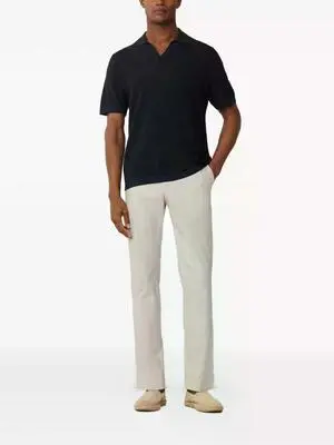 HACKETT LONDON Textured-knitted T-shirt