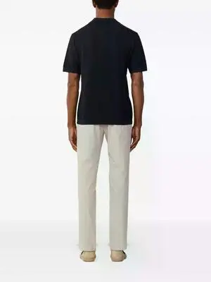 HACKETT LONDON Textured-knitted T-shirt