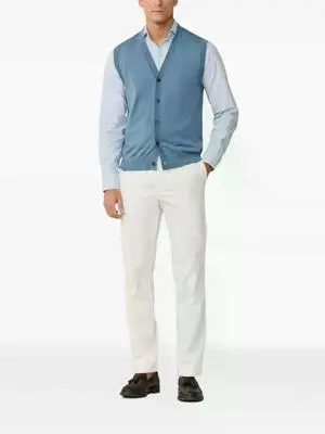 HACKETT LONDON Merino Wool Waistcoat
