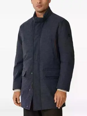 HACKETT LONDON Herringbone Hooded Parka
