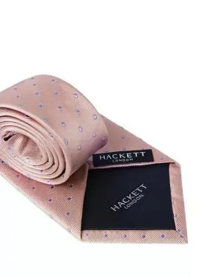 HACKETT LONDON Mayfair Dot Silk Tie