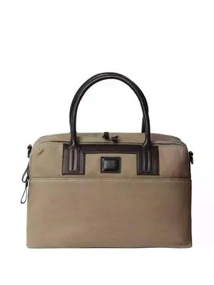 HACKETT LONDON Wells Logo-detail Holdall Bag - Neutrals