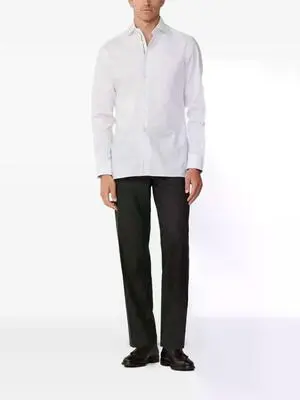 HACKETT LONDON Long-sleeve Shirt - White