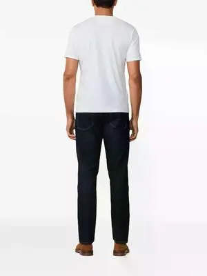HACKETT LONDON Logo-embroidered Pima-cotton T-shirt
